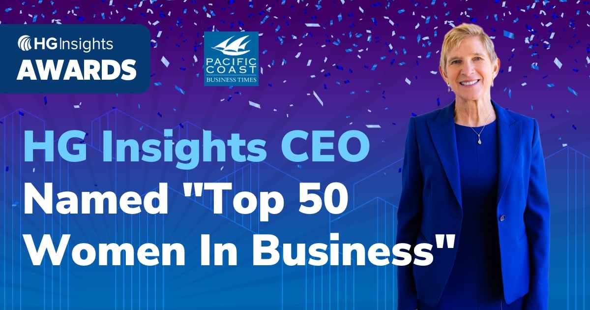 HG Insights CEO Recognized As One Of The "Top 50 Women In Business"