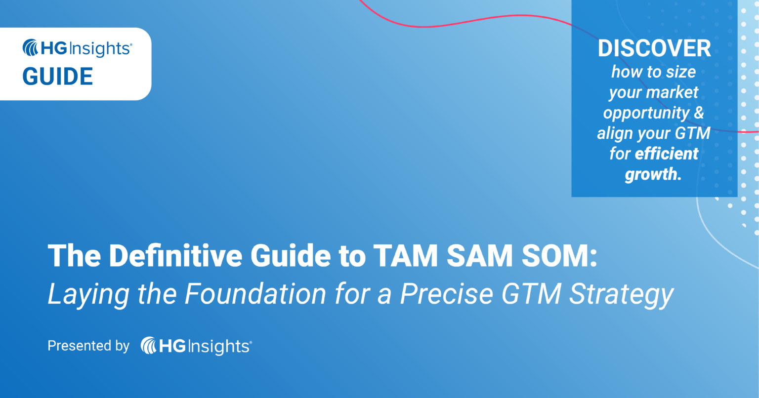 TAM, SAM, SOM: The Complete Guide to Market Sizing